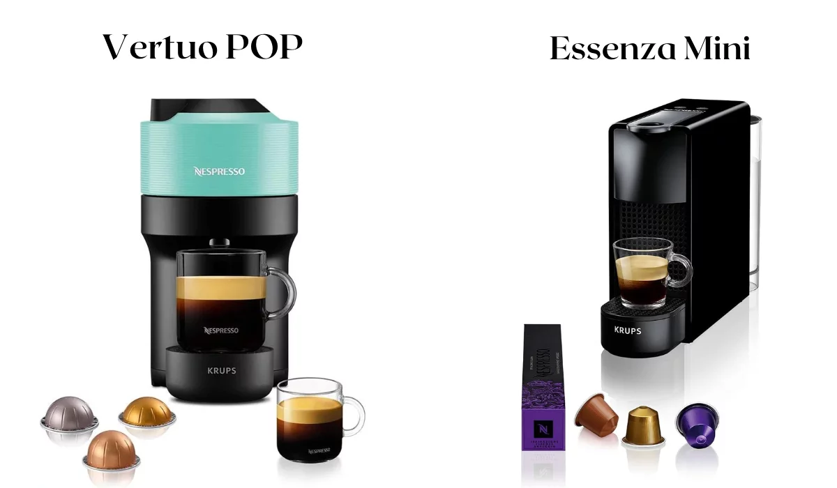 Nespresso Vertuo Pop vs Essenza Mini: They're Totally Different